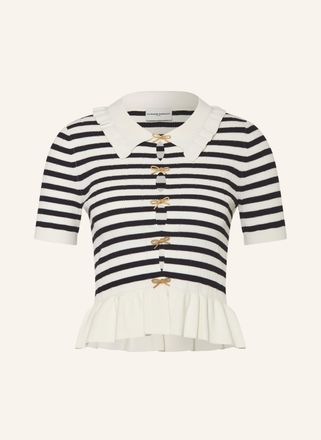 Claudie Pierlot Claudie Pierlot Strickshirt Mit Cut-Outs weiss