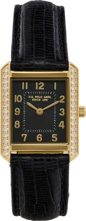 U.S.Polo Association Uhr U.S. Polo Assn. Athena USP8502GR Schwarz
