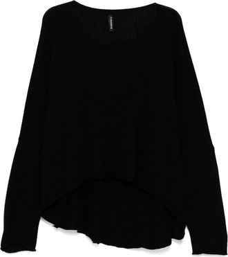 Rundholz pull à col v - Noir