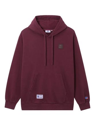 Chocoolate hoodie à détail de patch - Rouge