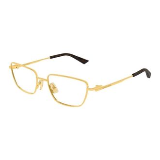 Bottega Veneta Femme, Accessoires, Jaune, Taille: 54 MM Ribbon Cat Eye Frame