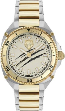 Plein Sport Homme, Accessoires, Jaune, Taille: ONE Size Tiger Luxe Watch