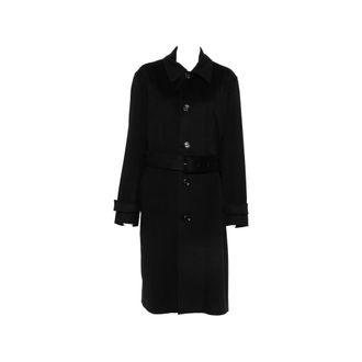 Lardini Belted Single-breasted Coat