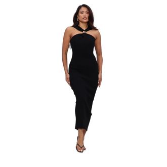 Notre-V Nv-Heike Maxi-Kleid - - Dresses - Damen - Schwarzk - L
