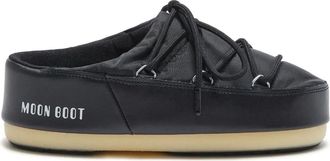 Moon Boot Low-Top Sneaker - Logo Padded Nylon Mules - Gr. 45 (EU) - in Schwarz - f&uuml;r Damen