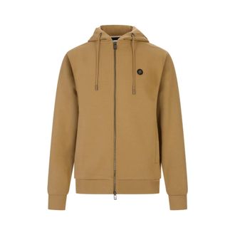 HUGO BOSS Homme, Sweatshirts et sweats &agrave; capuche, Brun, Taille: 2XL Spence Zip-Through