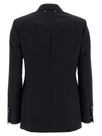 Golden Goose Womens Blue Polyester Blazer Clothing