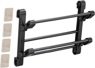 Generic Wandmontiertes Schuhregal Aus Metall, H&auml;ngende Schuhaufbewahrung Ohne Bohren, Einfach Zu Installierendes Handtuchhalter-Schuhhalterregal(30cm)