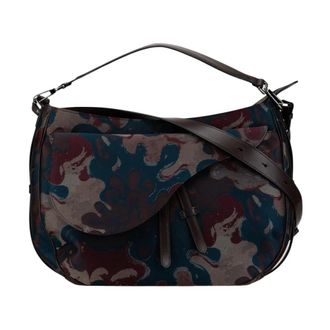 Dior Pre-owned Canvas Camouflage Soft Saddle Bag - - Pre-owned - Damen - Mehrfarbig - ONE SIZE