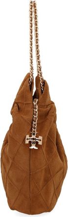 Tory Burch Womens Fleming Bag - Brown Leather Shoulder