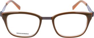 Dsquared2 Homme, Accessoires, Brun, Taille: ONE Size Dq5174-98 Eyeglasses