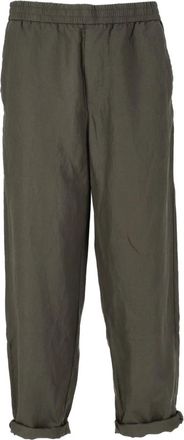 A|X Armani Exchange Homme, Pantalons, Vert, Taille: W33 Pantalon d&eacute;contract&eacute; en bleu marine