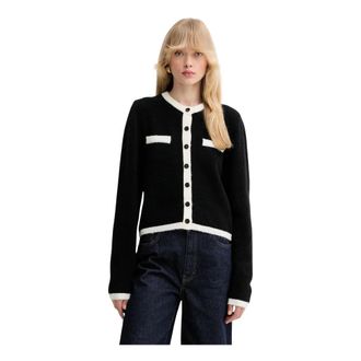 Gestuz GZalpha Cardigan - - Knitwear - Damen - Schwarzk - XL