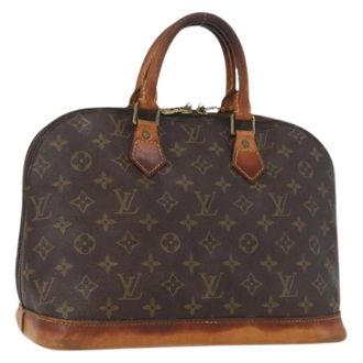 Louis Vuitton Sac &agrave; main Pre-owned en toile Monogram - Femme - Pre-owned - Brun - Taille: ONE Size