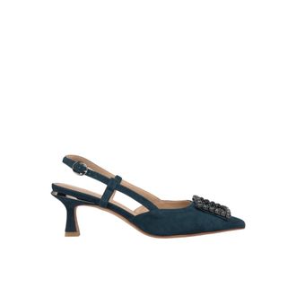 Alma En Pena Sandalette mit Absatz und offener Spitze - - Shoes - Damen - Blau - 36 EU