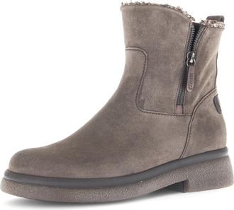 Gabor Damen Chelsea Boots, Frauen Stiefeletten,Booties,halbstiefel,Kurzstiefel,uebergangsschuhe,uebergangsstiefel,flach,Mohair,40 EU / 6.5 UK