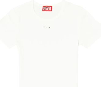 Diesel Femme, Tops, Blanc, Taille: 42 FR T-shirt T-ele-long-od