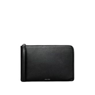 Calvin Klein Femme, Sacs, Noir, Taille: ONE Size Pochette Zip Pouch