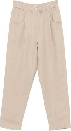 Brunello Cucinelli Pantalons D&eacute;contract&eacute;s - Beige
