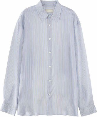 Dries Van Noten Chemise - Bleu Clair