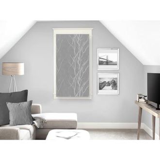 Soleil d'Ocre Soleil dOcre Liane Bise-Bise, Polyester, Grau, 45 x 90 cm