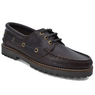 Seajure Damen Bootsschuhe Reynisfjara Dunkelbraunes Leder (Numeric_39)