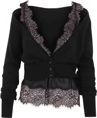 Ermanno Scervino Cardigan - Noir