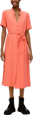 QS by s.Oliver Midi Blusenkleid