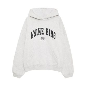 Anine Bing Femme, Sweatshirts et sweats &agrave; capuche, Blanc, Taille: 40 FR SweaT-shirt Harvey