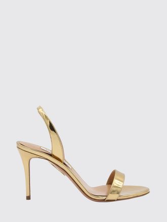 Aquazzura Sandales &agrave; Talons Femme couleur Or