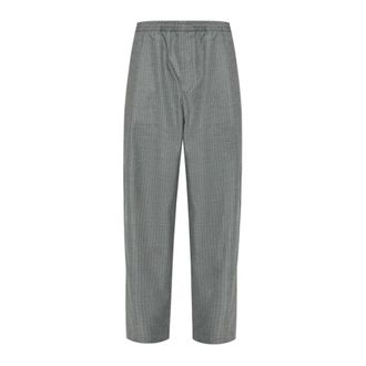 American Vintage Yroway Nadelstreifenhose - - Trousers - Herren - Grau - S