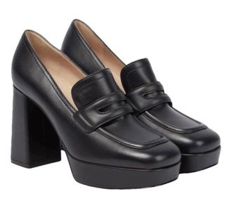 Gianvito Rossi Platform Loafers Size 39