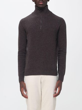 Altea Pull &agrave; col roul&eacute; coupe slim en laine vierge avec demi-zip
