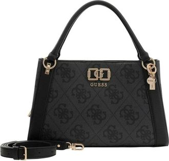 Guess Femme, Sacs, Noir, Taille: ONE Size Sac &agrave; main avec bandouli&egrave;re et poche int&eacute;rieure