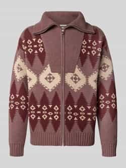 Drykorn Strickjacke mit abstraktem Muster