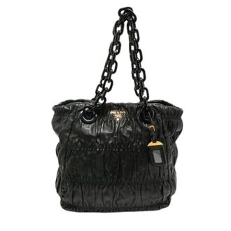 Prada Pre-owned Ledertasche f&uuml;r die Schulter - - Pre-owned - Damen - Schwarzk - ONE SIZE