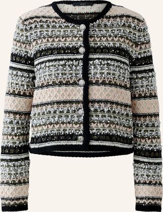 Oui Strickjacke rosa