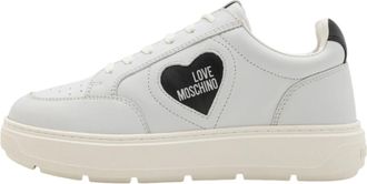 Love Moschino Damen Ja15154g1mia110a Sneaker, Weiß, 38 EU