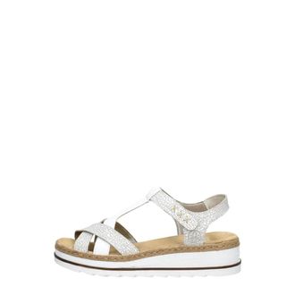 Rieker Damen, Schuhe, Wei&szlig;, 42 EUGr&ouml;&szlig;e