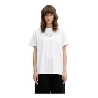 Ganni Essential T-shirt - - Tops - Damen - Wei&szlig; - XL