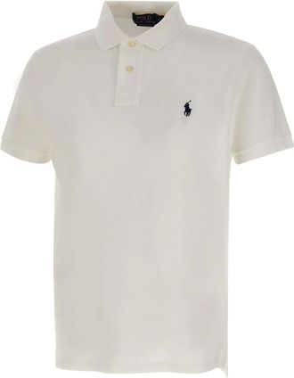 Polo Ralph Lauren Homme, Tops, Blanc, Taille: M Core Replen Polo