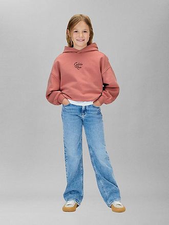 Calvin Klein Logo-hoodie - Brandied Apricot - M&auml;dchen - 14