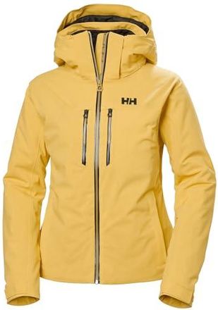 Helly Hansen Helly-Hansen Alphelia Lifaloft Veste de ski pour femme - Manteau imperm&eacute;able pour sports dhiver avec isolation, 389 Sable, Medium