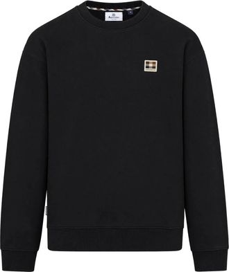 Aquascutum Crewneck Tech Sweater - - Sweatshirts & Hoodies - Herren - Schwarzk - M