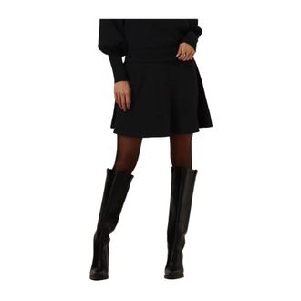 Y.A.S Eleganter Strickrock f&uuml;r Frauen - - Skirts - Damen - Schwarzk - M