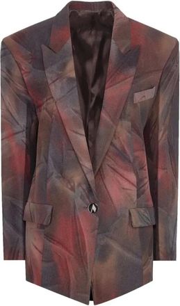 The Attico Femme, Vestes, Multicolore, Taille: 32 FR Veste Crois&eacute;e Oversize