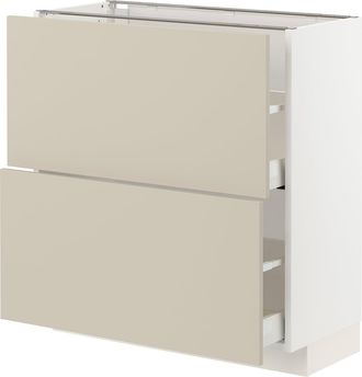 IKEA METOD / MAXIMERA Unterschrank mit 2 Schubladen