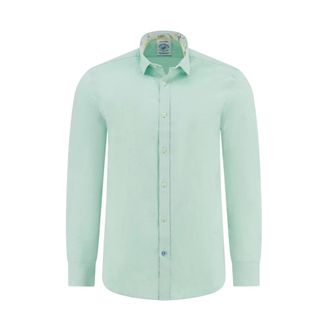 A Fish Named Fred Homme, Chemises, Vert, Taille: XL Camisa Oxford