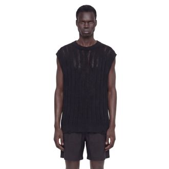 Laneus Destroyed Knit Vest