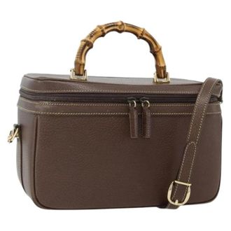 Gucci Sac &agrave; main vintage Pre-owned - Femme - Pre-owned - Brun - Taille: ONE Size